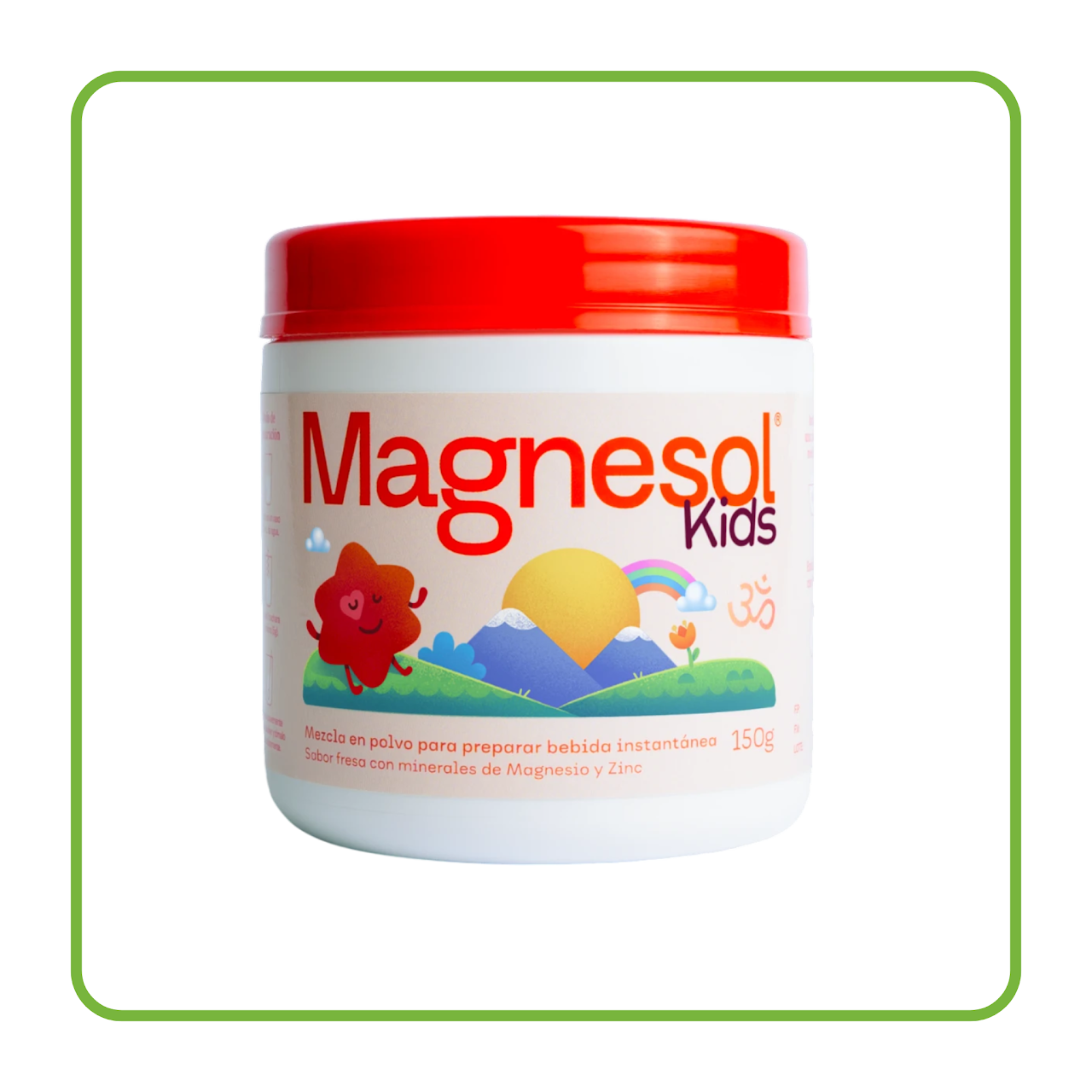 MAGNESOL KIDS CITRATO DE MAGNESIO + ZINC POLVO 150 G – Superorganick